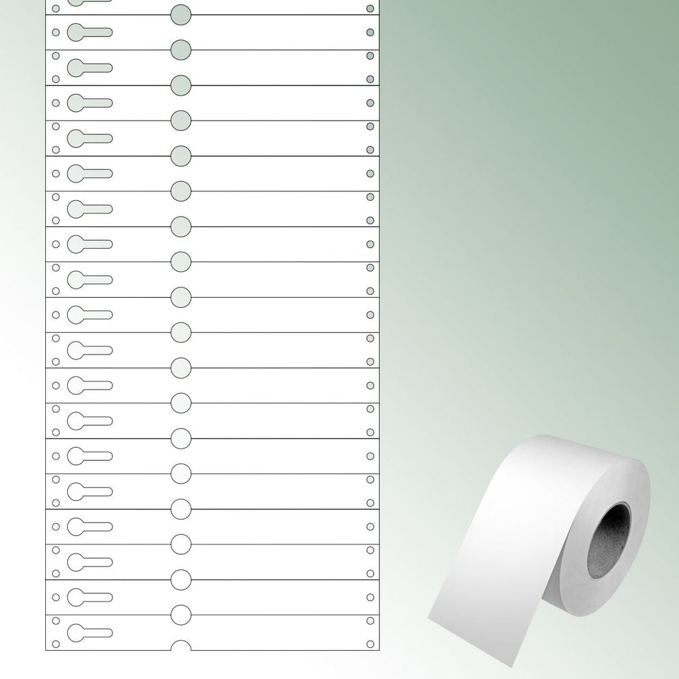 Loop Labels 180x19,125mm white, unprinted No./roll = 1000 pieces – PG ...