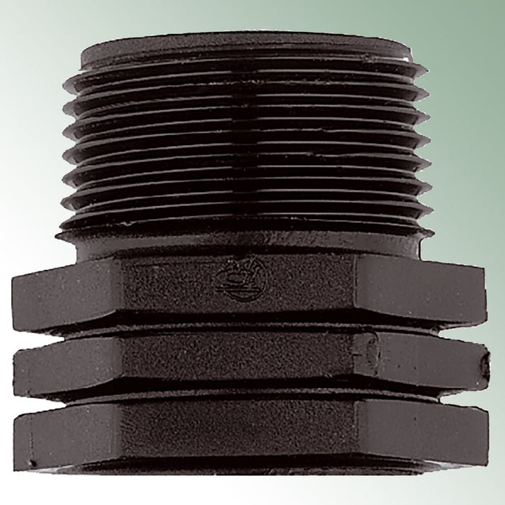 Threaded Reducing Bush 3/4 Male x 1/2 Female Thread, Plastic with O-Ri ...