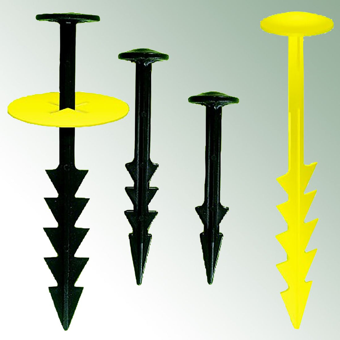 plastic fixing pegs length = 19cm, pack = 1000 – PG Horticulture Ltd