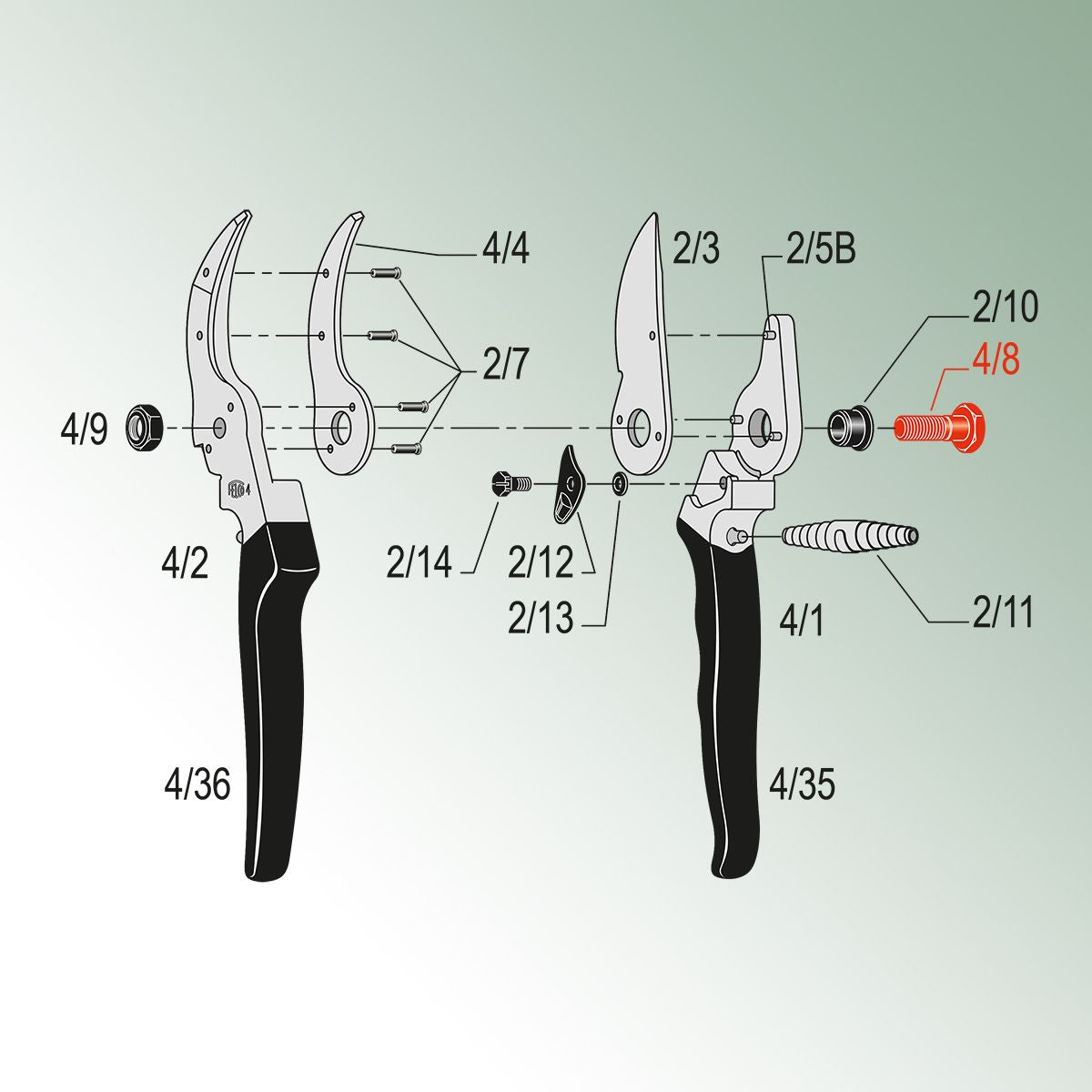 Felco Bolt for Model 4 – PG Horticulture Ltd