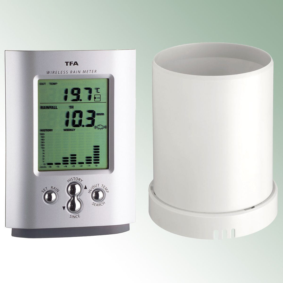 Radio Controlled Rain Gauge rain monitor – PG Horticulture Ltd