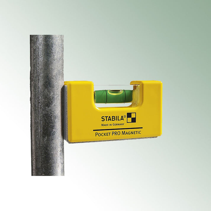 Spirit level*** Stabila Pocket PRO Magnetic – PG Horticulture Ltd